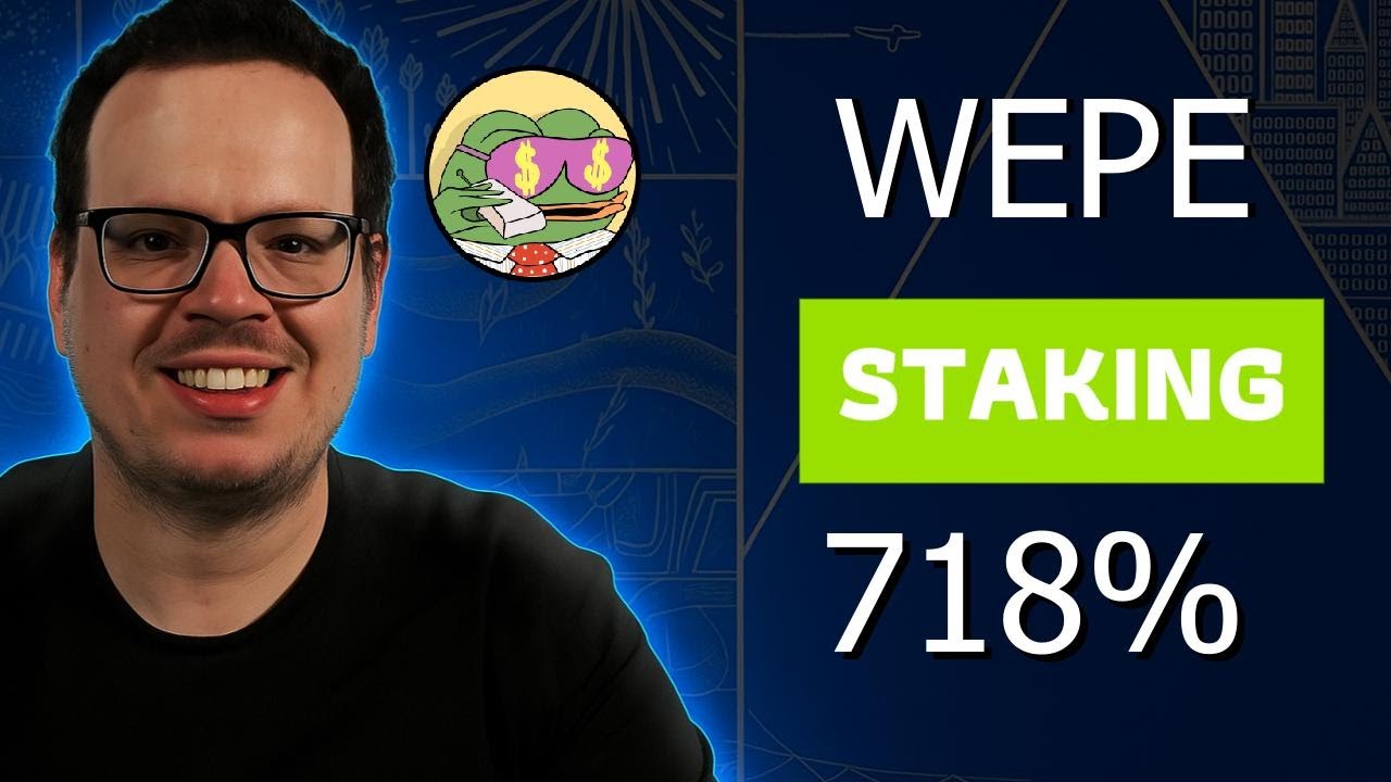 Stake WEPE crypto 🚀 Earn Up to 718% APY by Staking WEPE Coin | WEPE ...