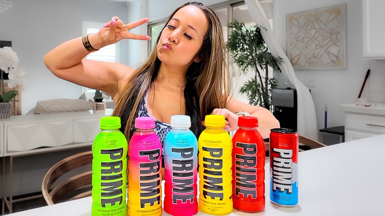 PRIME HYDRATION DRINK REVIEW! | Trying Prime Flavors + Ranking Them ...