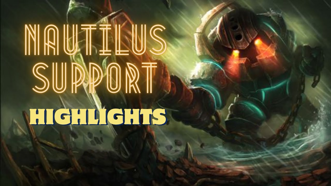 League of legends - Highlights - Nautilus support - YouTube