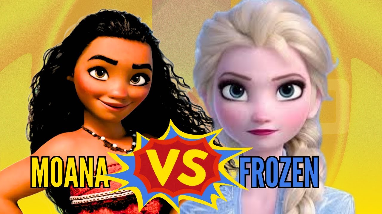 Moana VS Elsa (Frozen) - Batalha de Rap - YouTube