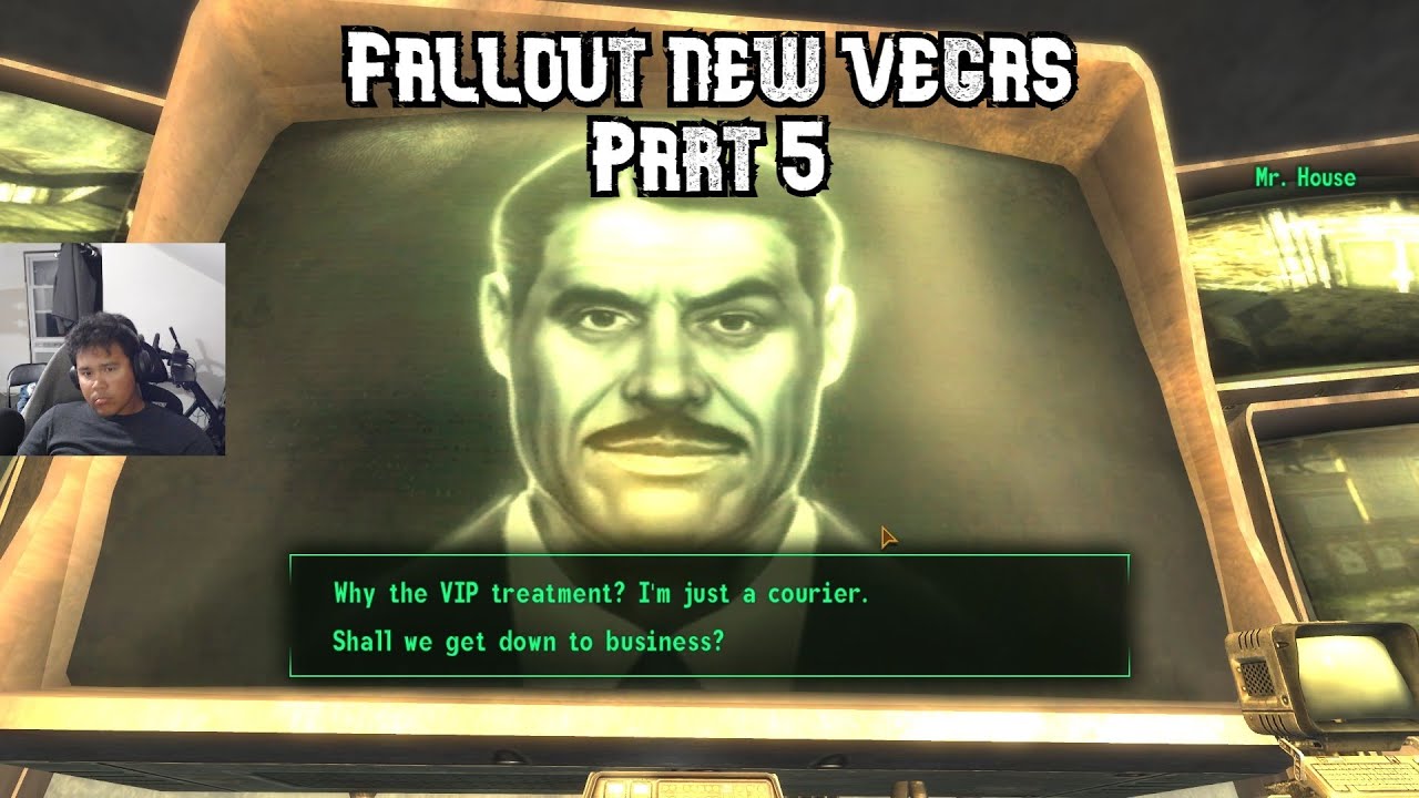 We finally Meet Mr.House | Fallout New Vegas Part 5 - YouTube