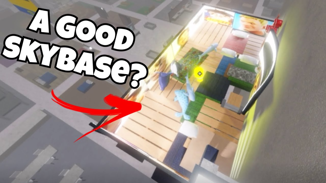 My skybase in scp 3008 (roblox) - YouTube