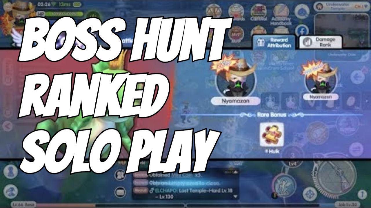 Gunmaster Automatic Rifle MVP/Mini Hunt, No Party | Ragnarok X - YouTube