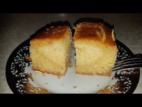 Portakalli Revani yapimi cok kolay. Rəvani sirniyyati Cox asan  resept