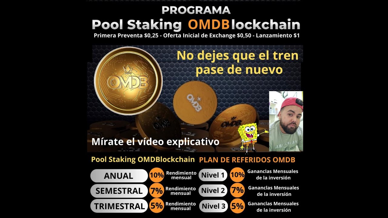 TOKEN OMD RUMBO A $0.01! 🚀 el Pool Staking OMDBlockchain Descubre Cómo Funciona - YouTube
