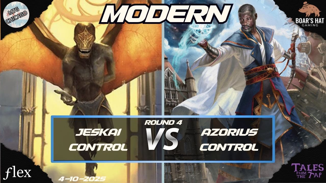Jeskai Control VS Azorius Control [MTG Modern Round 4] - YouTube