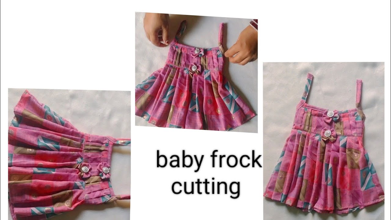 Baby frock ️ and stitching video🧵🪡/ summer frock for baby girl/diy ...