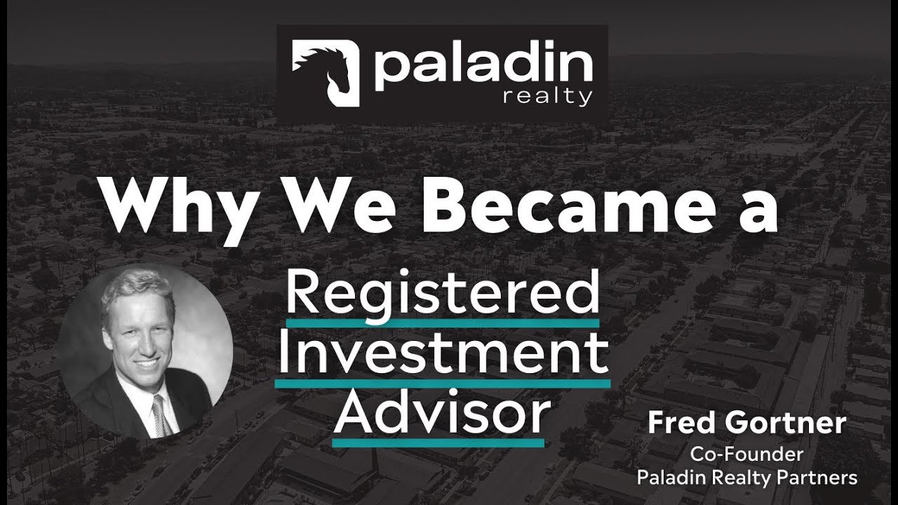 Why We Became a Registered Investment Advisor | Fred Gortner - YouTube