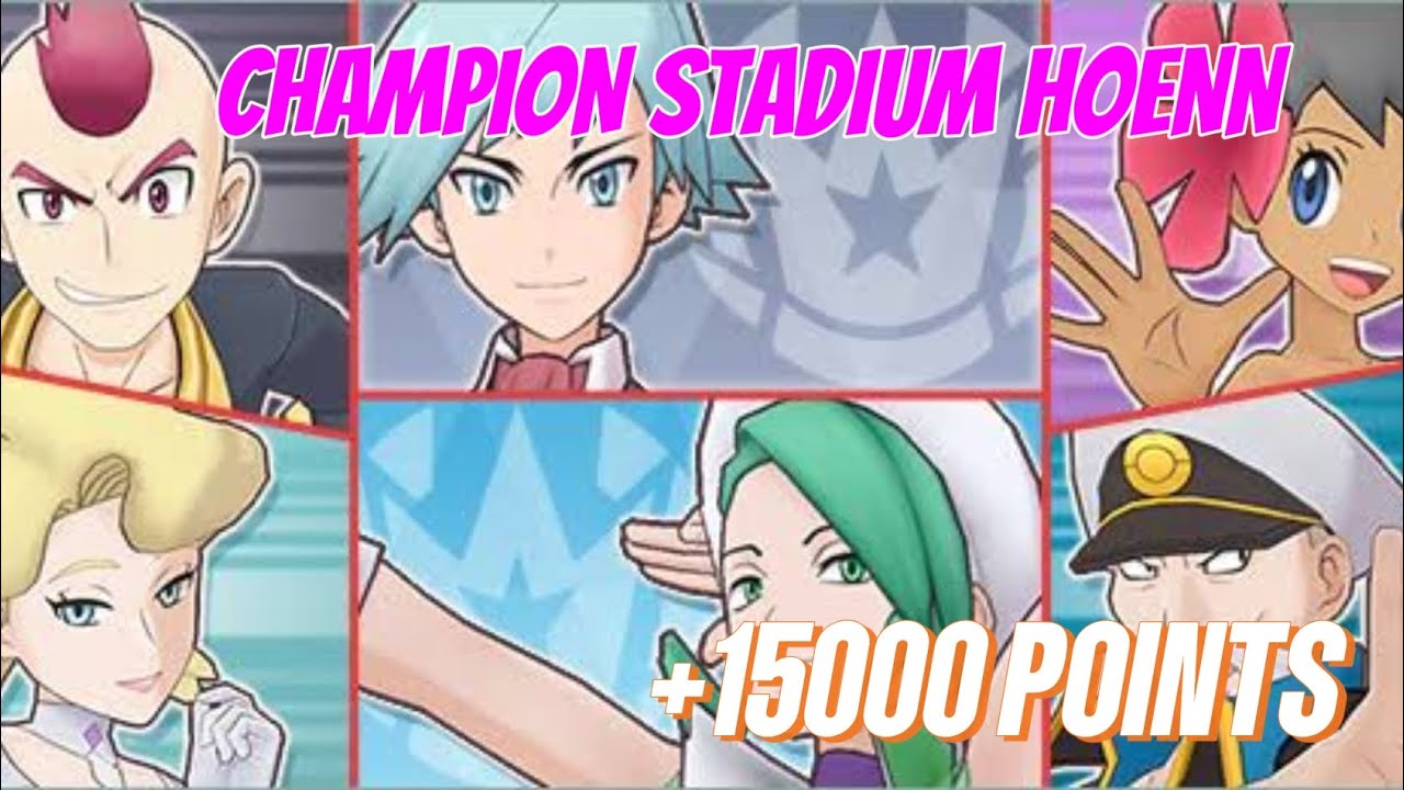 Combate versus Alto Mando Hoenn - Semana 210 +15000 Puntos Pokémon ...