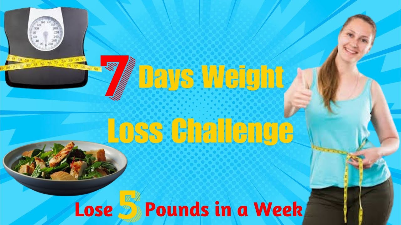 🚀 7-Day Weight Loss Challenge: Lose 5 Pounds in Just 1 Week! 💪 # ...