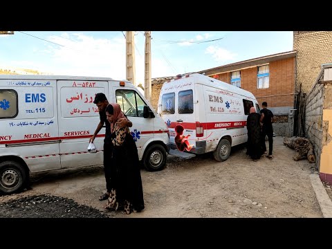 Ms. Roya's condition worsened; Mr. Omid took her to the doctor. 😱