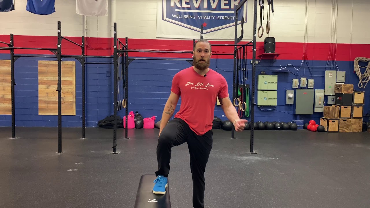 Lateral Dynamic Step Up - YouTube