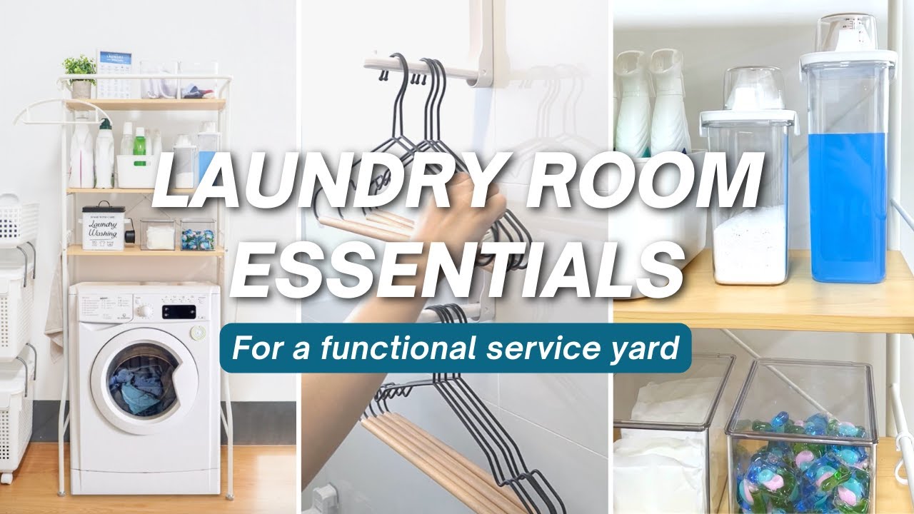 9 Best Functional Laundry Room Items - YouTube