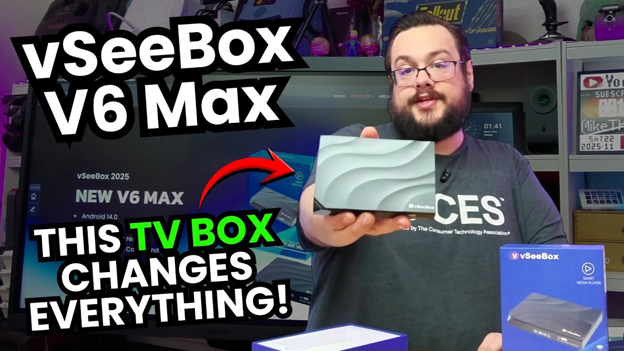 vSeeBox V6 Max Review: The Best Android TV Box in 2025? - YouTube