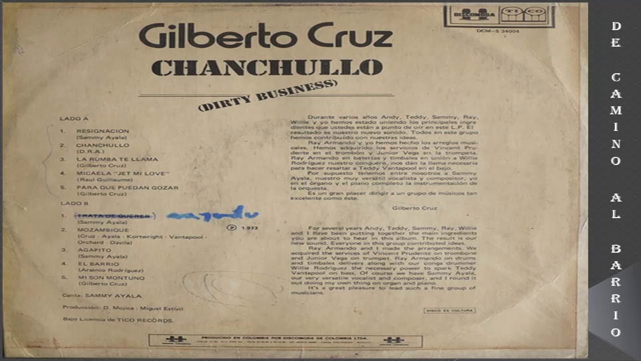 Gilberto cruz Resignacion - YouTube
