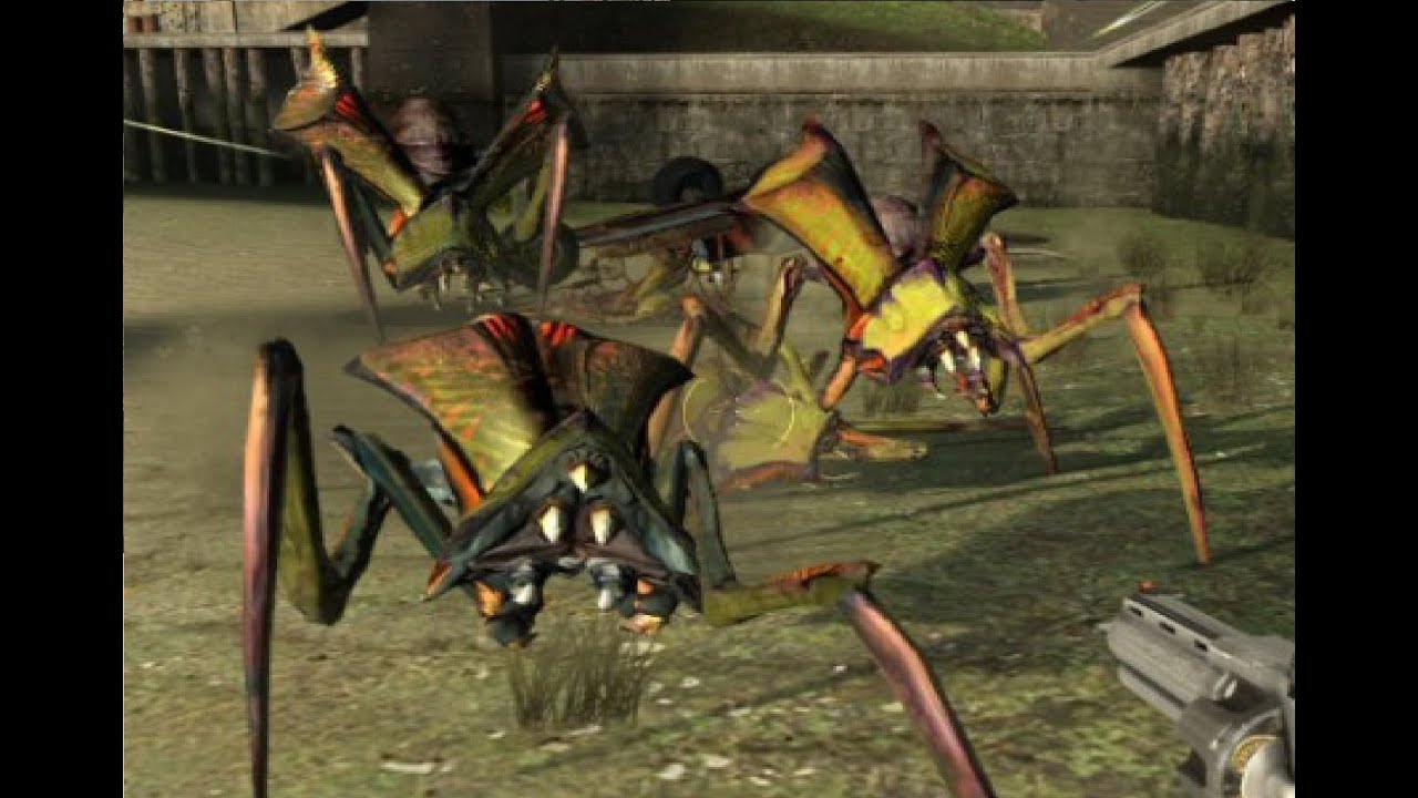 Half-Life 2 HD Modo DIFICIL: Ejercito Infinito de Hormigas Leon, Jefe ...
