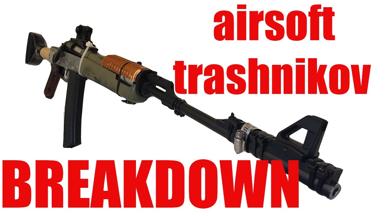 Airsoft Trashnikov Breakdown | Cursed Airsoft Gun - Bolt Action AK ...