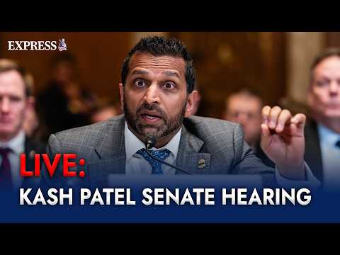 LIVE: Kash Patel US Senate hearing on FBI oversight