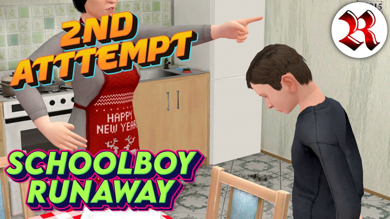 RUNNING AWAY From The Worst Parents Ever | 2nd Attempt | Schoolboy ...