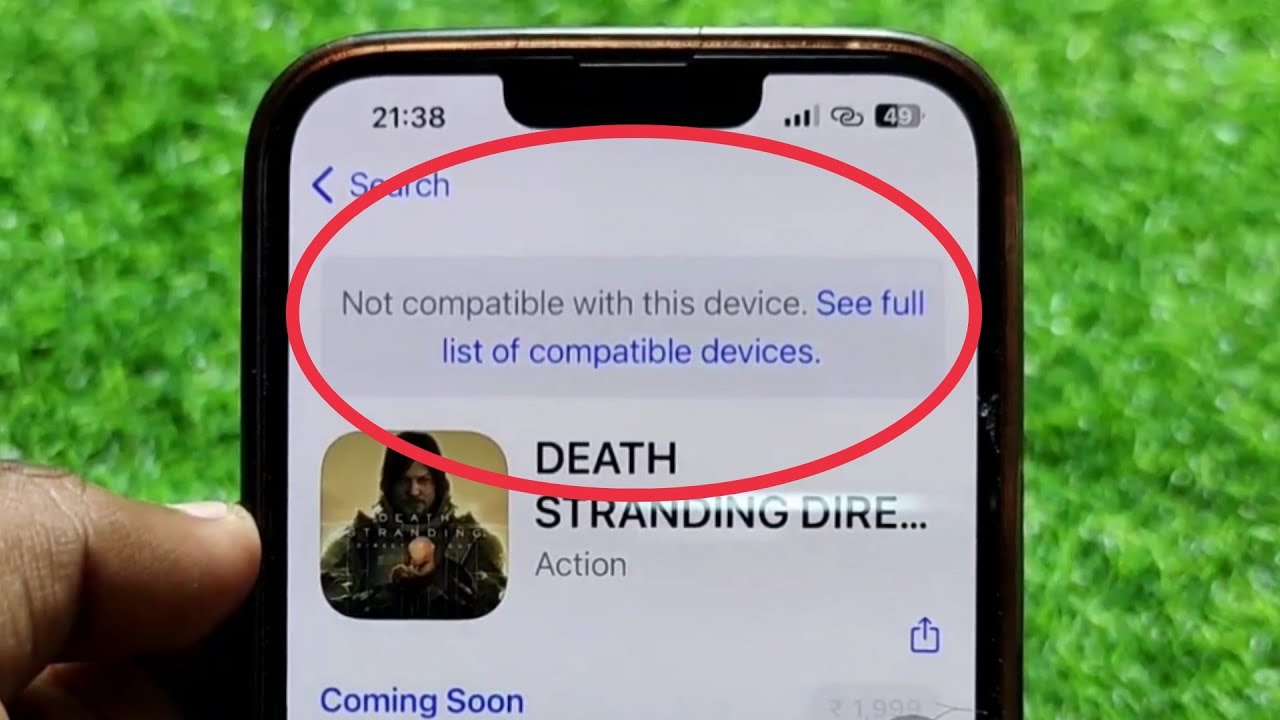 App Store | Showing Not compatible with this device Problem in iPhone ...
