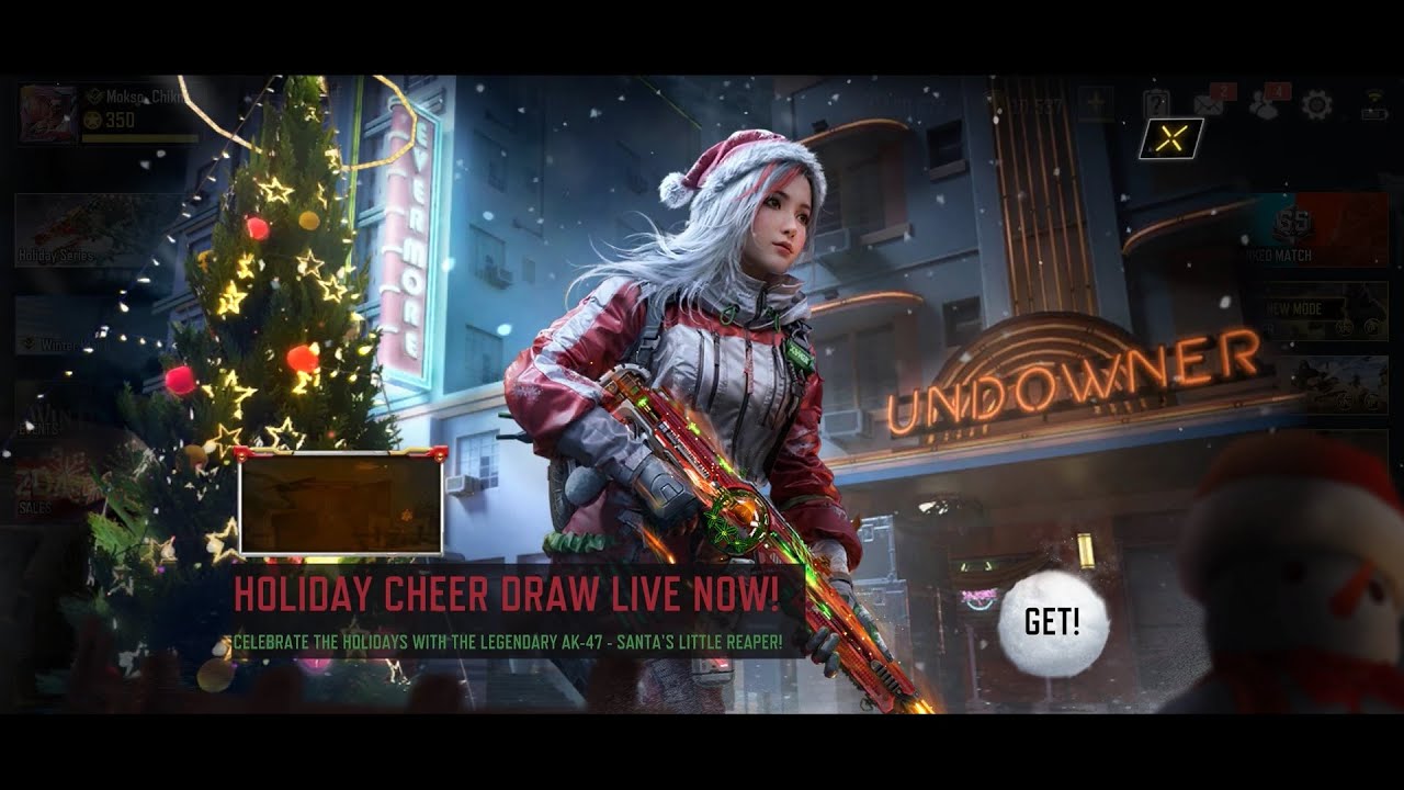 Holiday Cheer Draw | Legendary AK47 – Santa’s little Reaper & Manta Ray ...