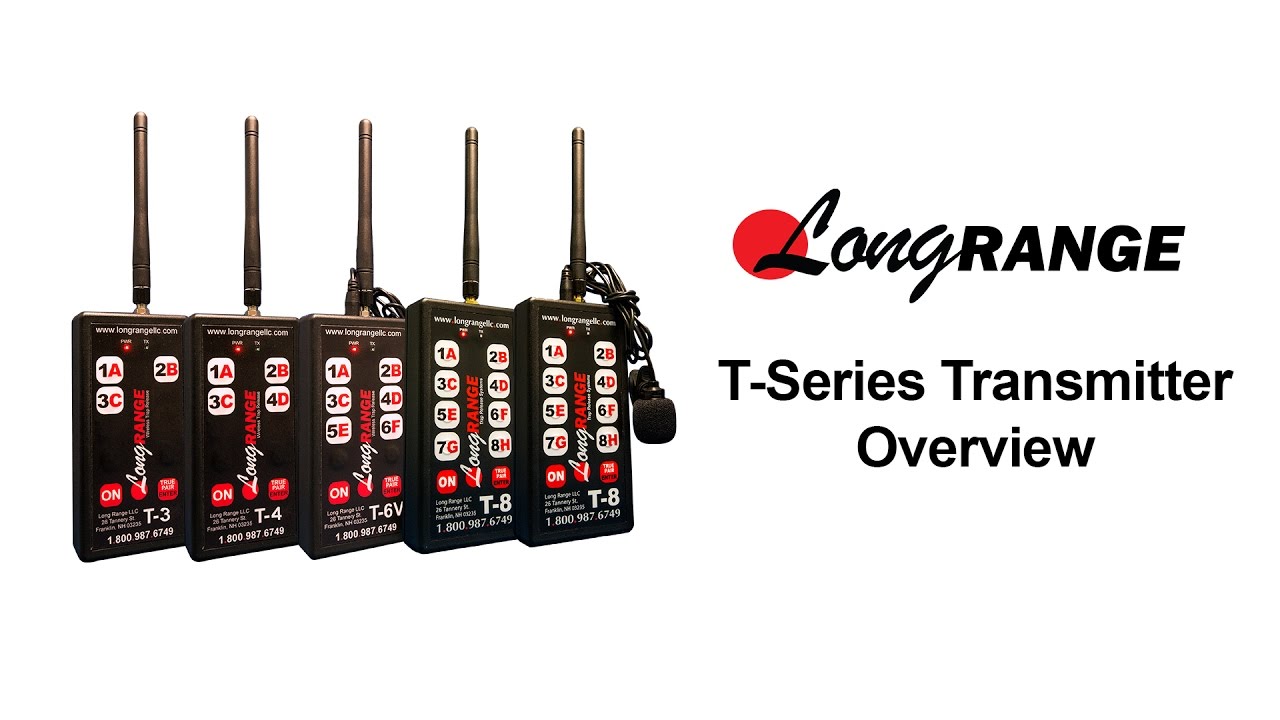 T-Series Transmitter Functions and Overview - YouTube