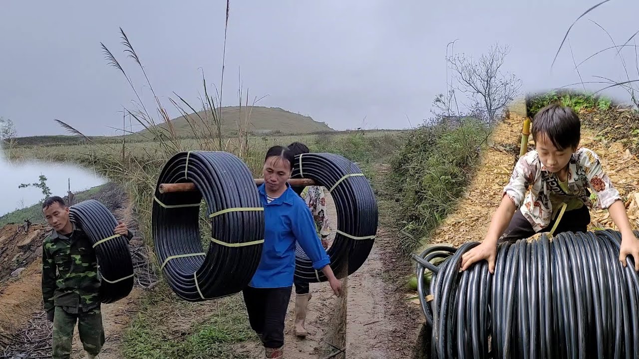 Bringing Water To The House And Into The Fishpond And Repairing The bringing-water-to-the-house-and-into-the-fishpond-and-repairing-the