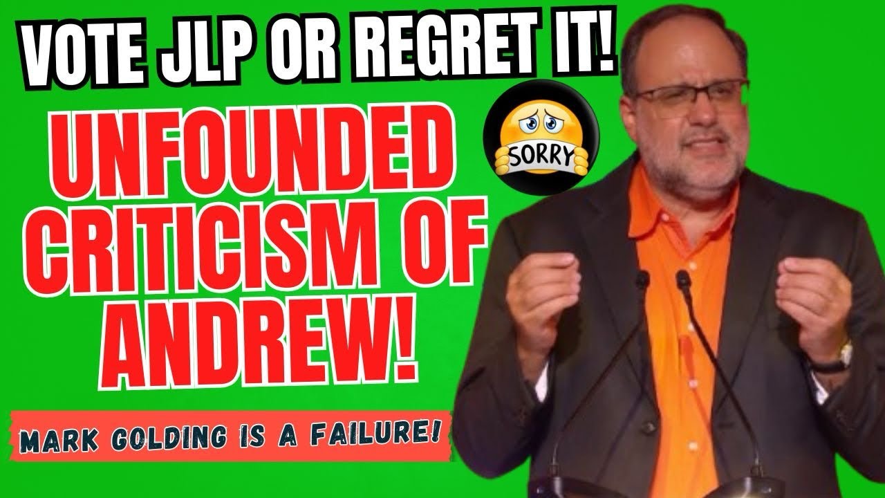 Mark Golding is a Critic and Failure| Young People Vote Wisely| PNP ...