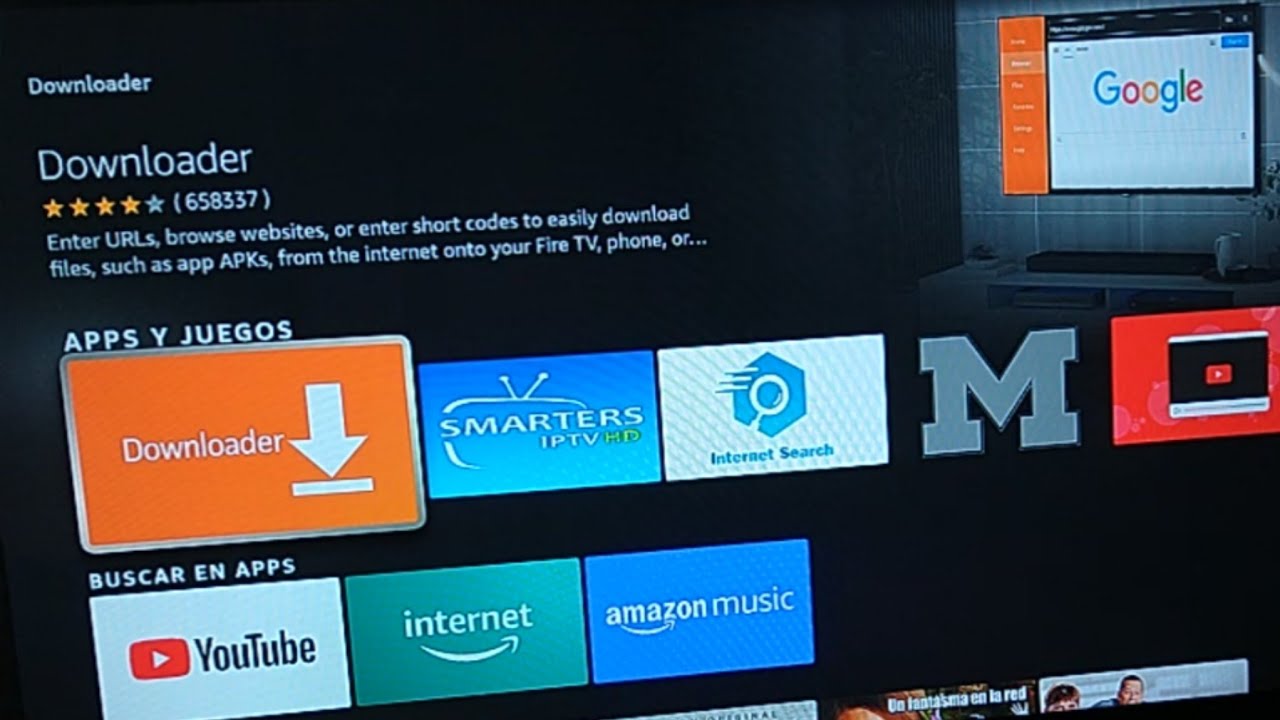 Instalar Downloader Para Amazon fire tv stick 2024 - YouTube