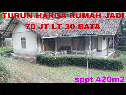 Rumah turun harga jadi 70 juta lt 30 bata