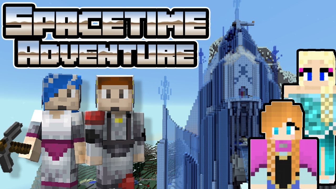 Minecraft: Disney FROZEN - Finding Elsa & Anna - YouTube