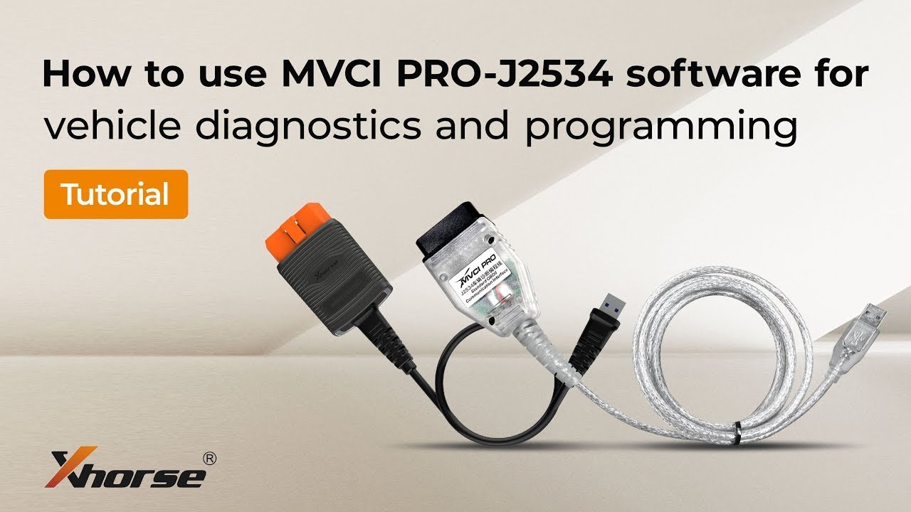How to Use Xhorse MVCI PRO J2534 for Vehicle Diagnostics & Programming ...