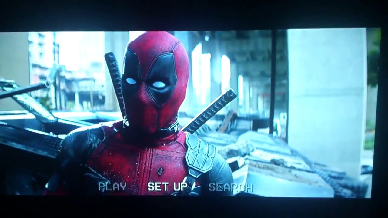 DEADPOOL 2. / MENU DE EL blu-ray 100% C*l*n de el blu-ray ver.ex ...