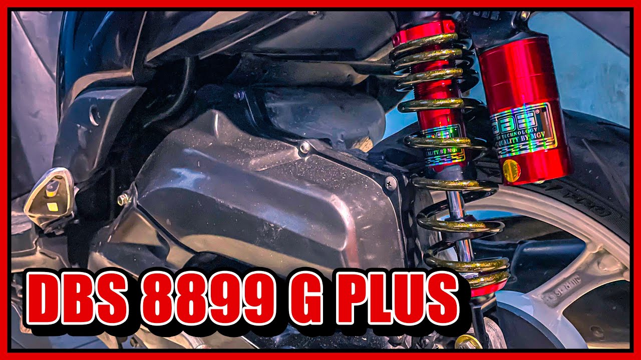 Pasang Shock DBS 8899 G Plus Red/Titanium di Soul GT - YouTube