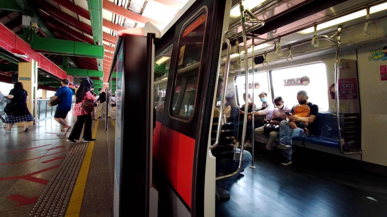 Singapore MRT ride from Lakeside to Boon Lay train station - YouTube