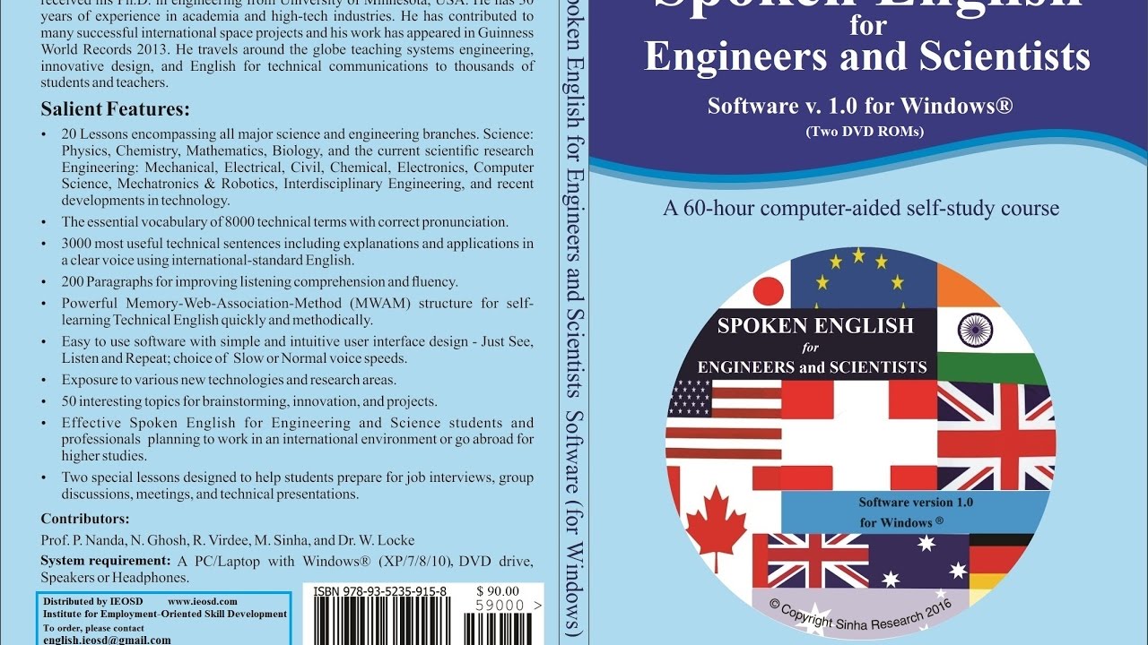 Spoken English for Engineers and Scientists- World's #1 Technical ...