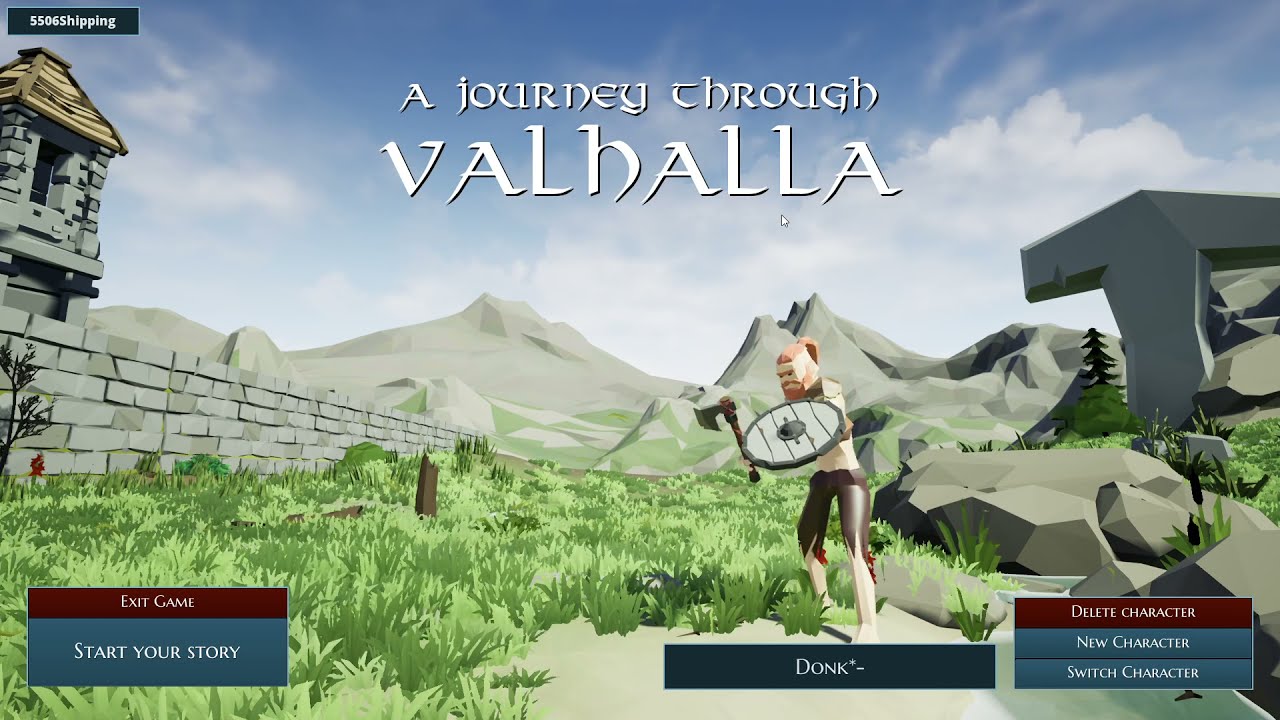 A Journey Through Valhalla Gameplay PC GAME Early Stage - YouTube