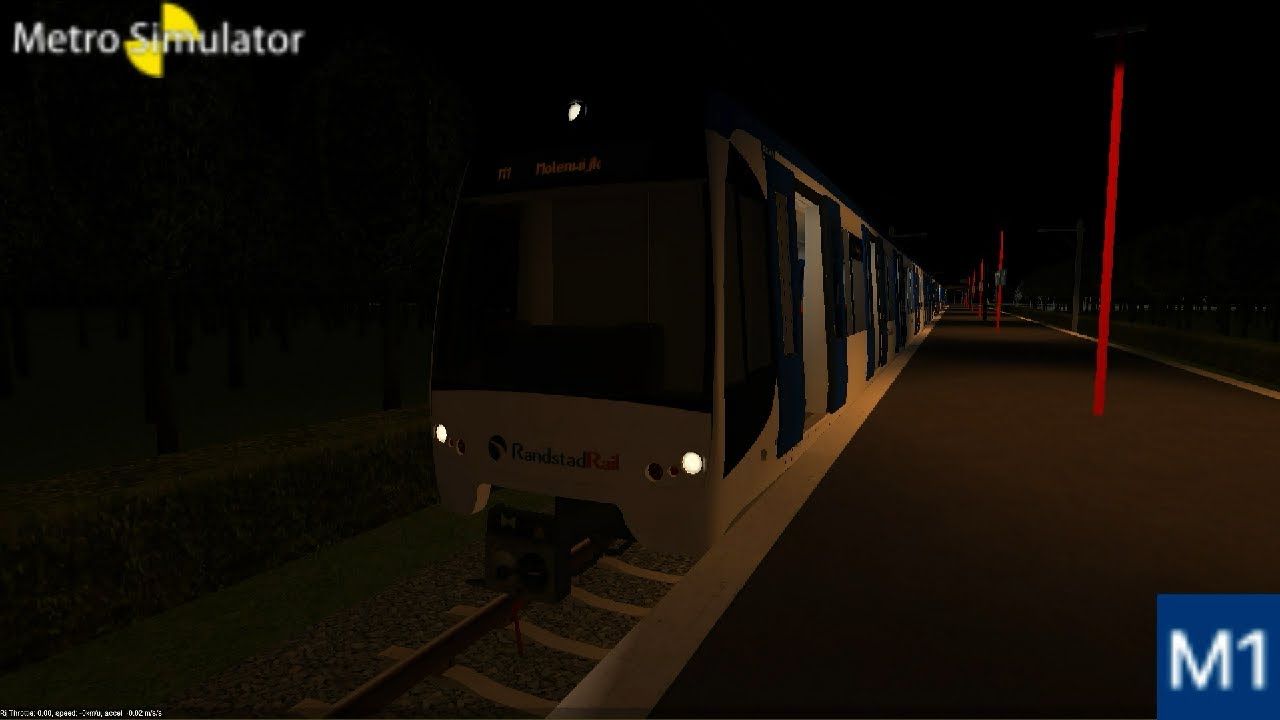 Metro Simulator Beta: Line M1 Part 2 | Alessandro34_YT - YouTube