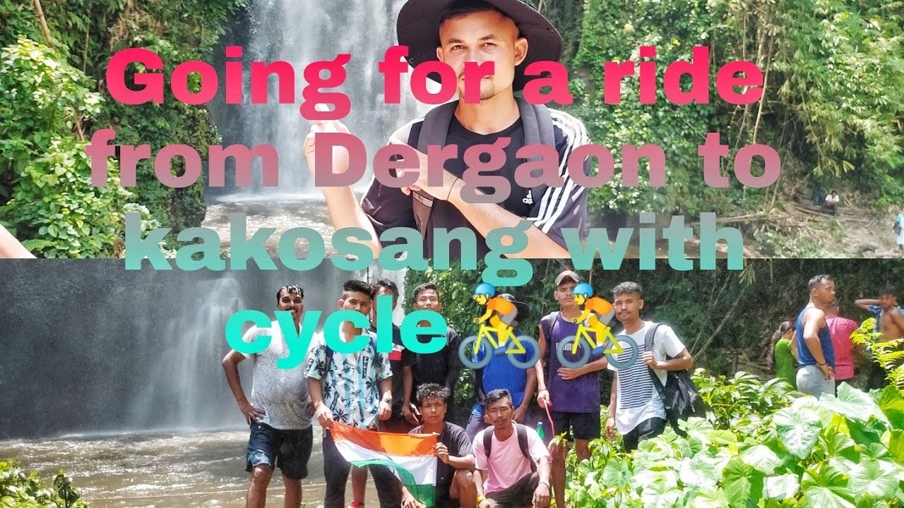 Going for a ride from Dergaon to kakosang with cycle🚴🚴 - YouTube
