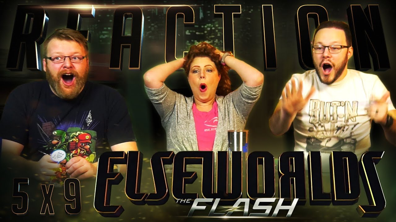 The Flash 5x9 REACTION!! "Elseworlds, Part 1" - YouTube