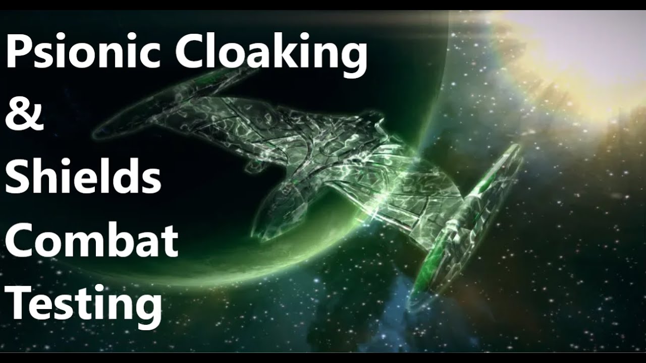 Stellaris: Psionic Shields & Cloaking Combat Testing - YouTube