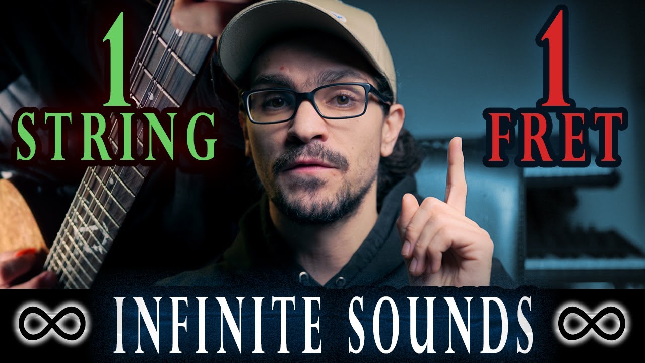 Metal Guitar Tricks on 1 String and Fret - YouTube