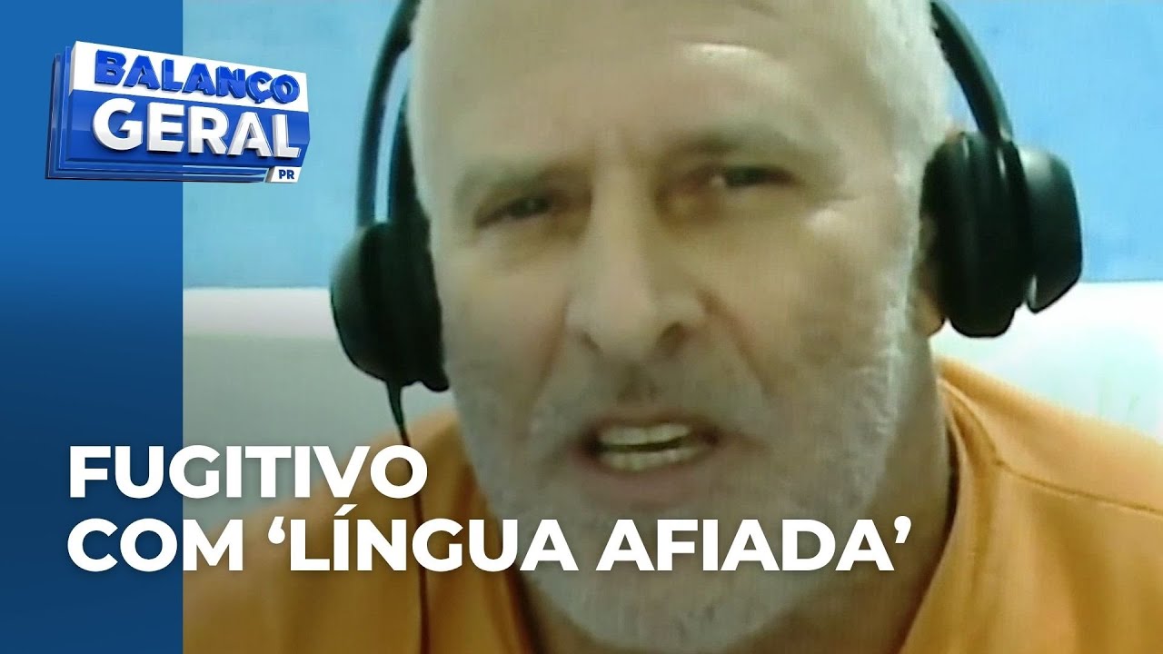 Fugitivo Desbocado: suspeito é preso, solto e agora volta a ser ...