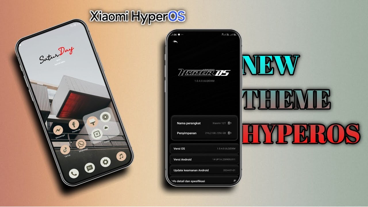 New HyperOs !! 2 Tema Xiaomi HyperOs Keren Terbaru Tembus Aplikasi ...