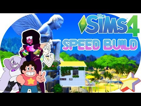 The Sims 4 STEVEN UNIVERSE Speed Build ☆ Beach... : BeaJoinsTheGame
