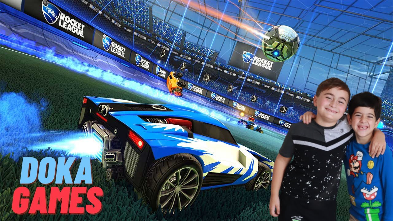 DOKA GAMES: მეგობრები თამაშობენ Rocket League-ის თამაშს. Friends ...