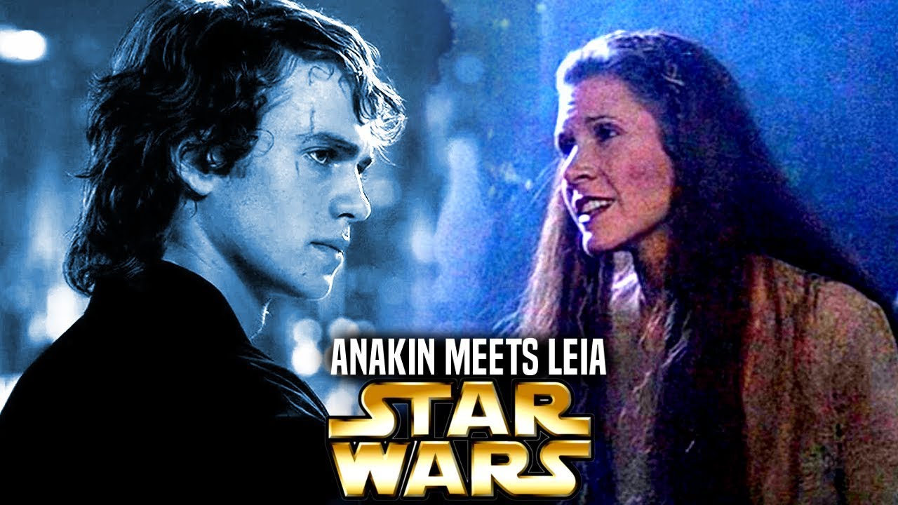 Anakin Skywalker Meets His Daughter Leia! (Star Wars Explained) - YouTube