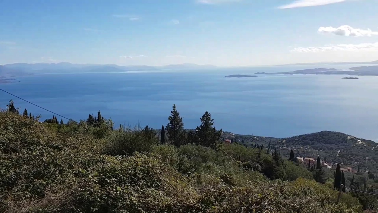Views over No51 Spartilas, Corfu, Greece - YouTube