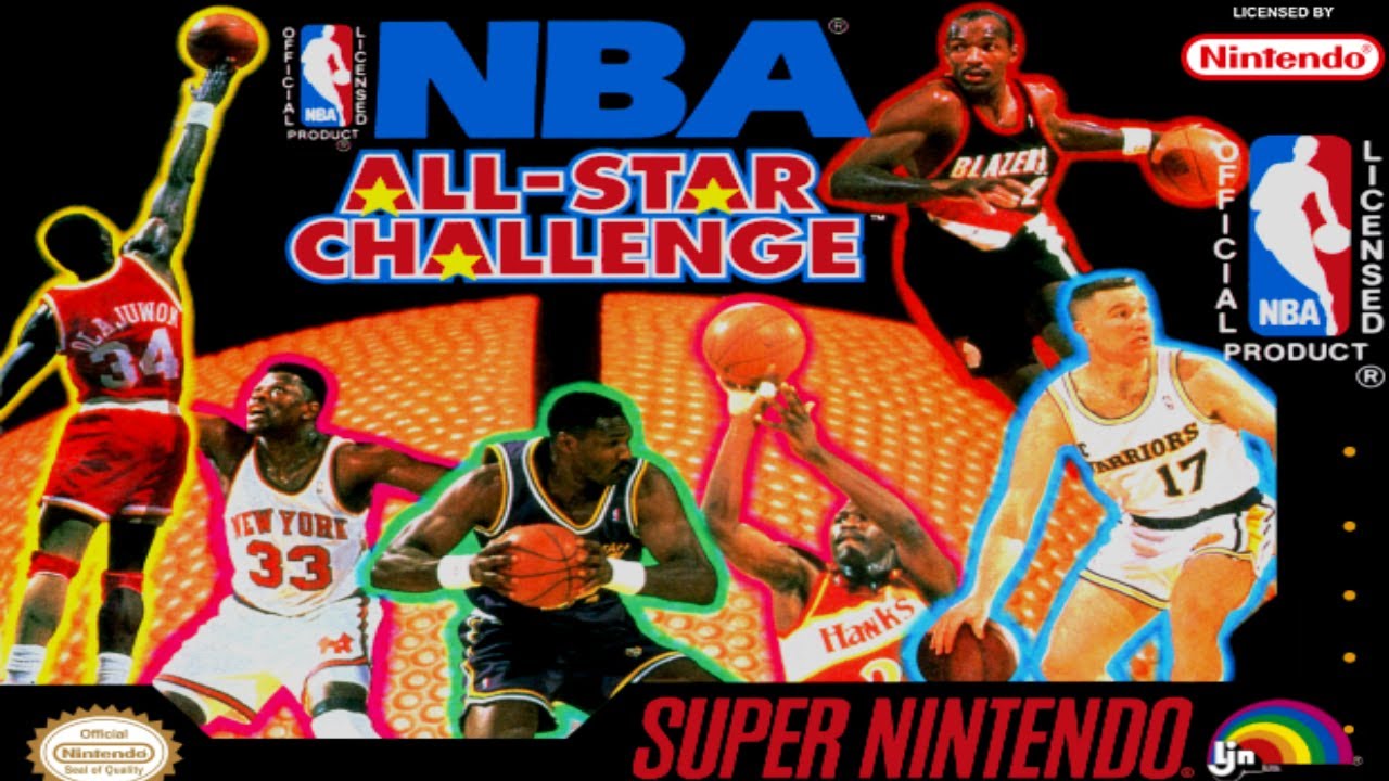 NBA All-Star Challenge GamePlay (SNES) - YouTube