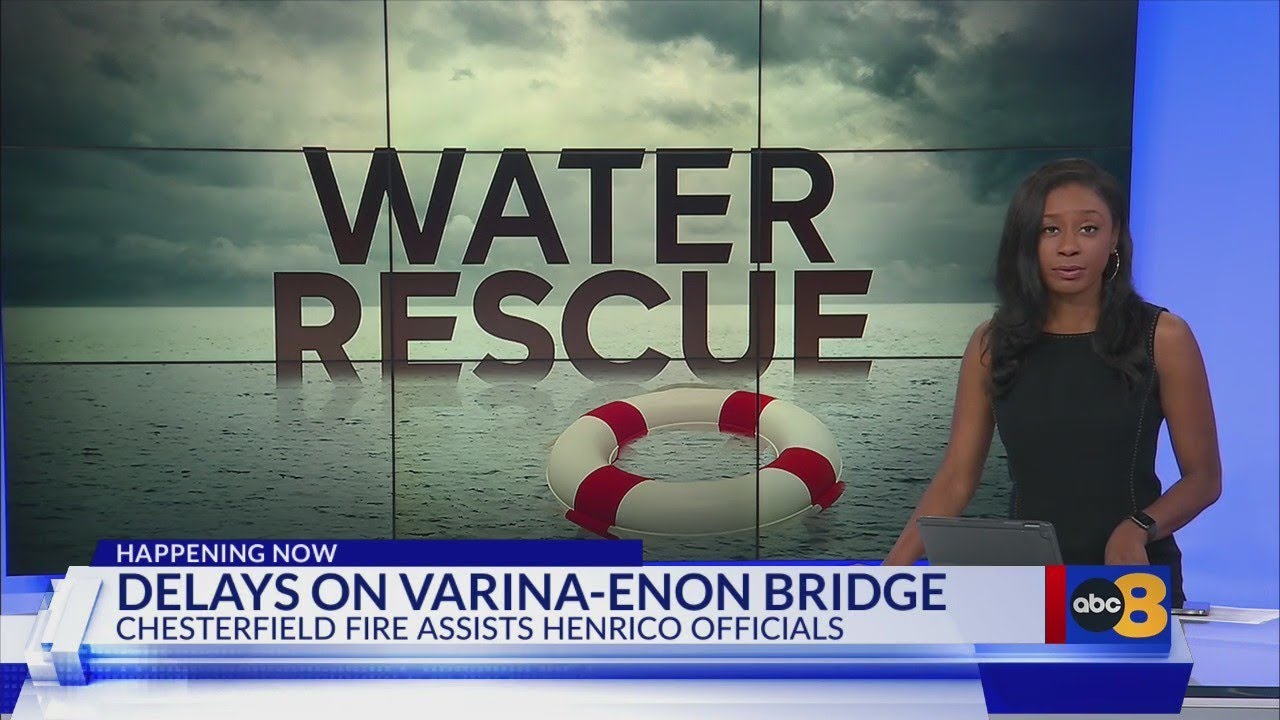 VDOT: Varina-Enon Bridge in Henrico clear after 'police activity' - YouTube